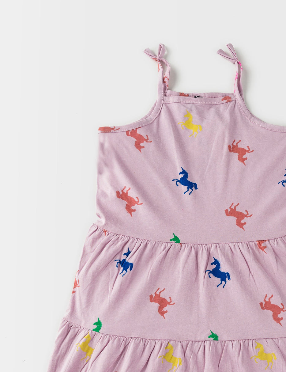UNICORN ROTARY PRINT DRESS – BEECHTREE