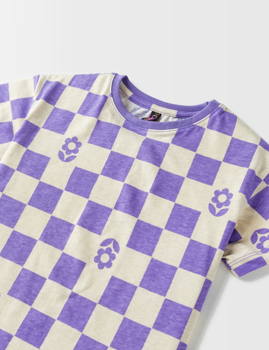 CHECKERED TEE – BEECHTREE