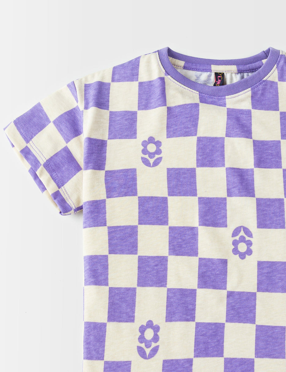 CHECKERED TEE – BEECHTREE
