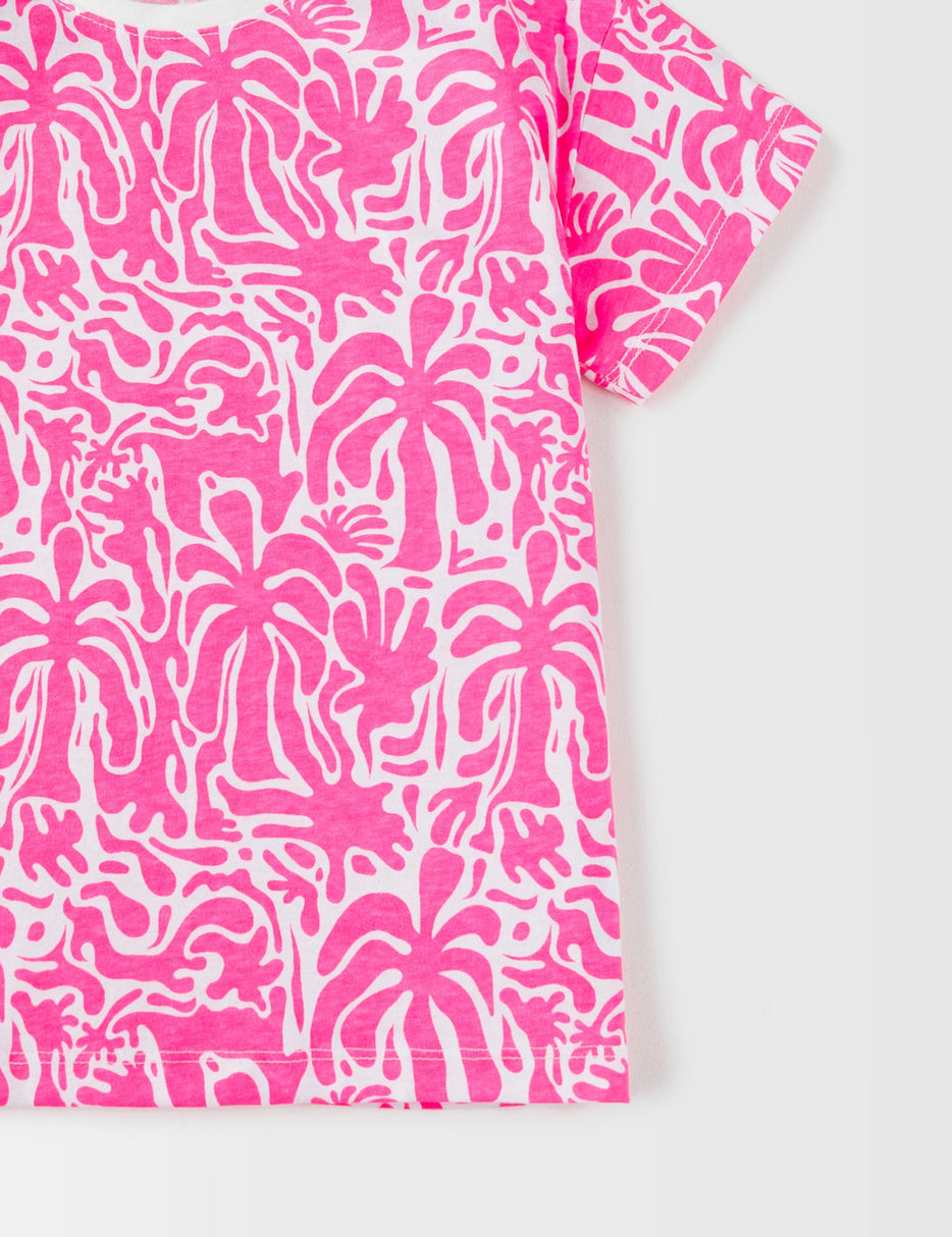 ABSTRACT PRINTED TEE – BEECHTREE