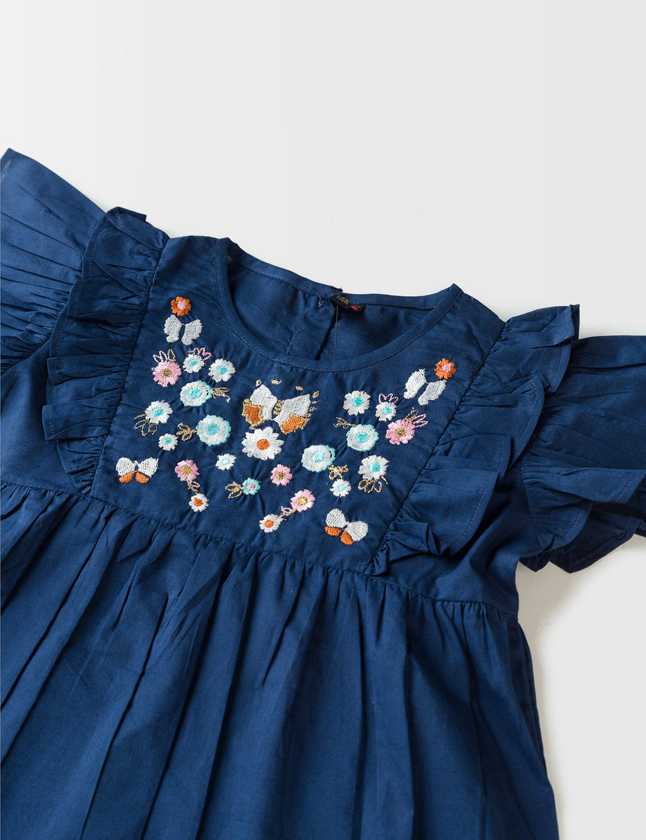 EMROIDERED YOKE TOP – BEECHTREE