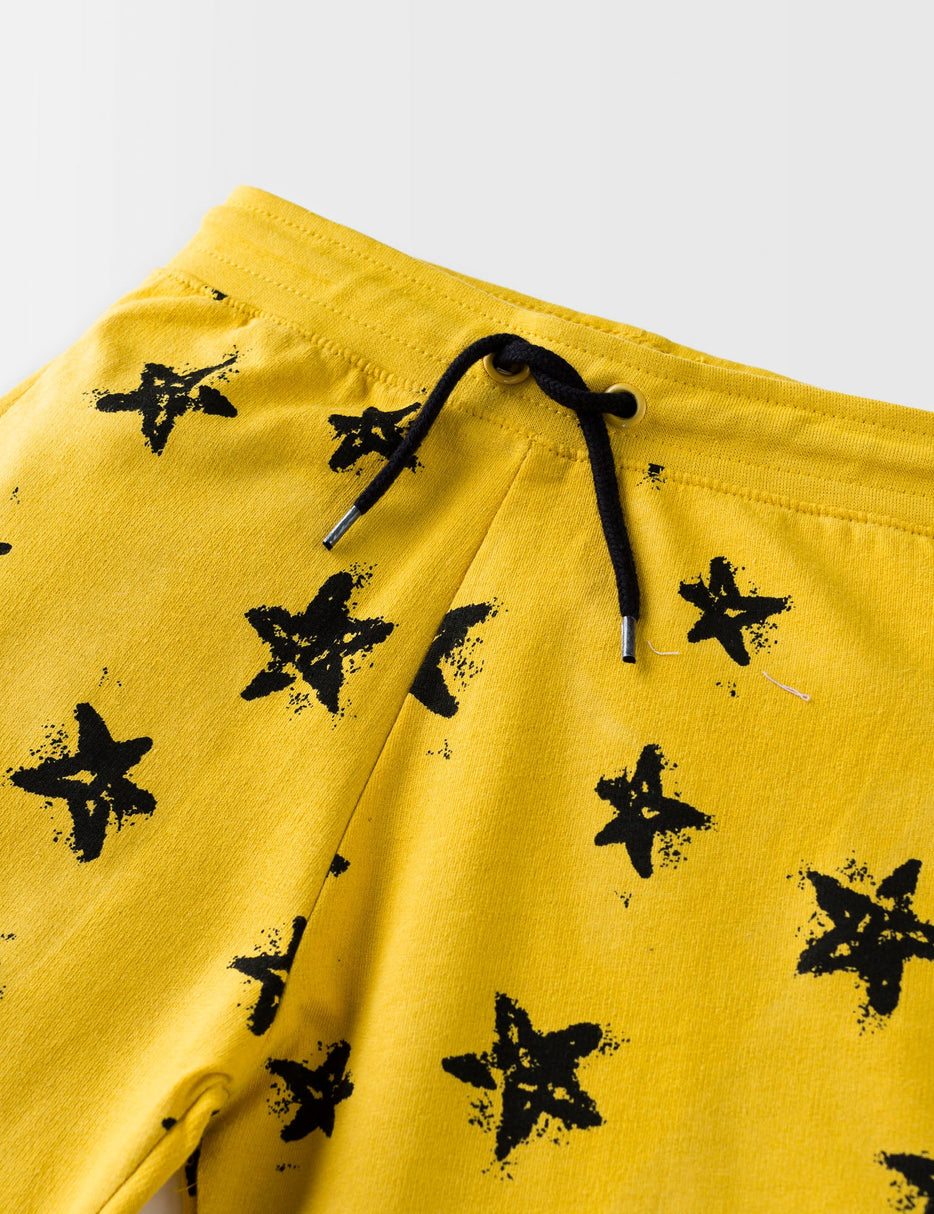 All Over Stars Printed Shorts – BEECHTREE