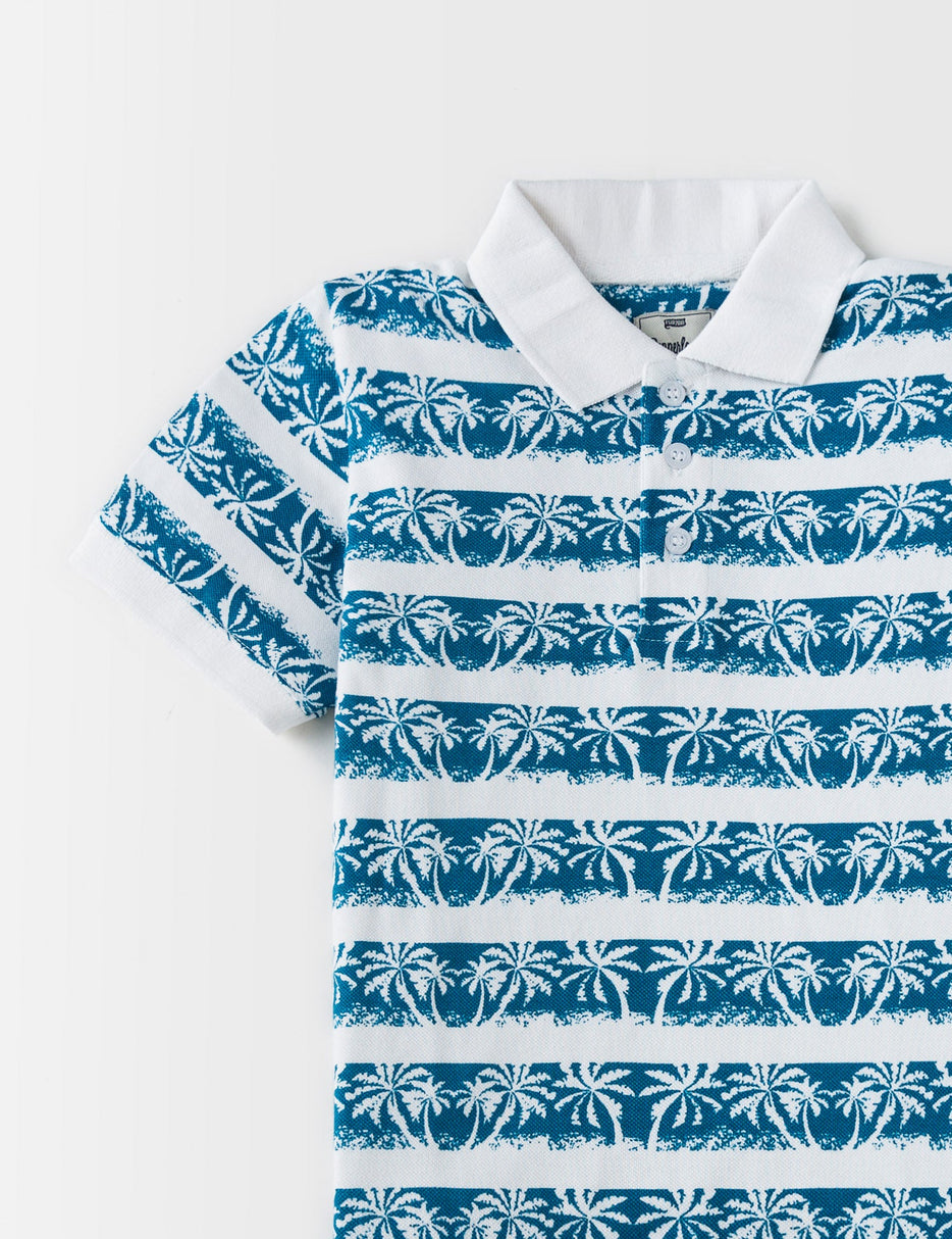 Printed Polo – BEECHTREE