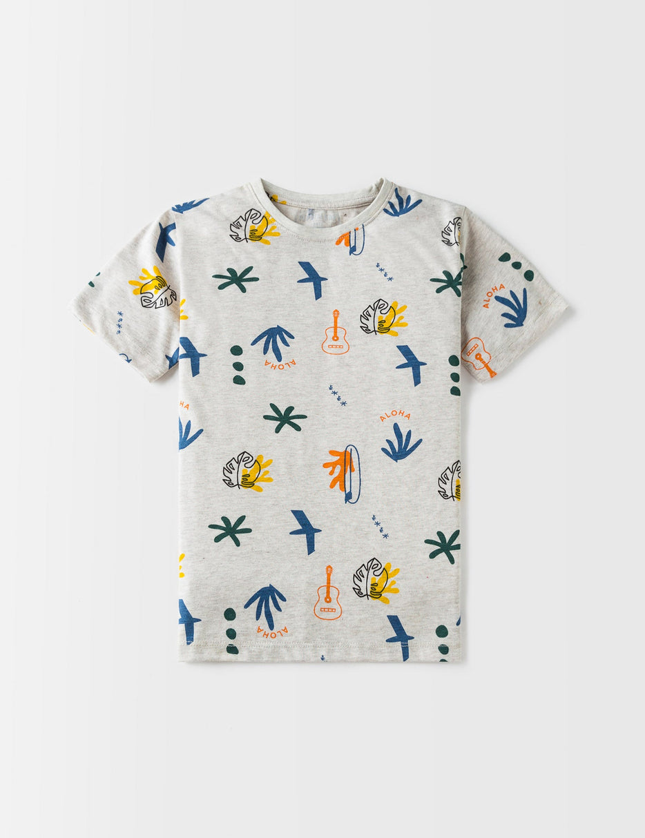 Hawaiian Graphic Tee – BEECHTREE