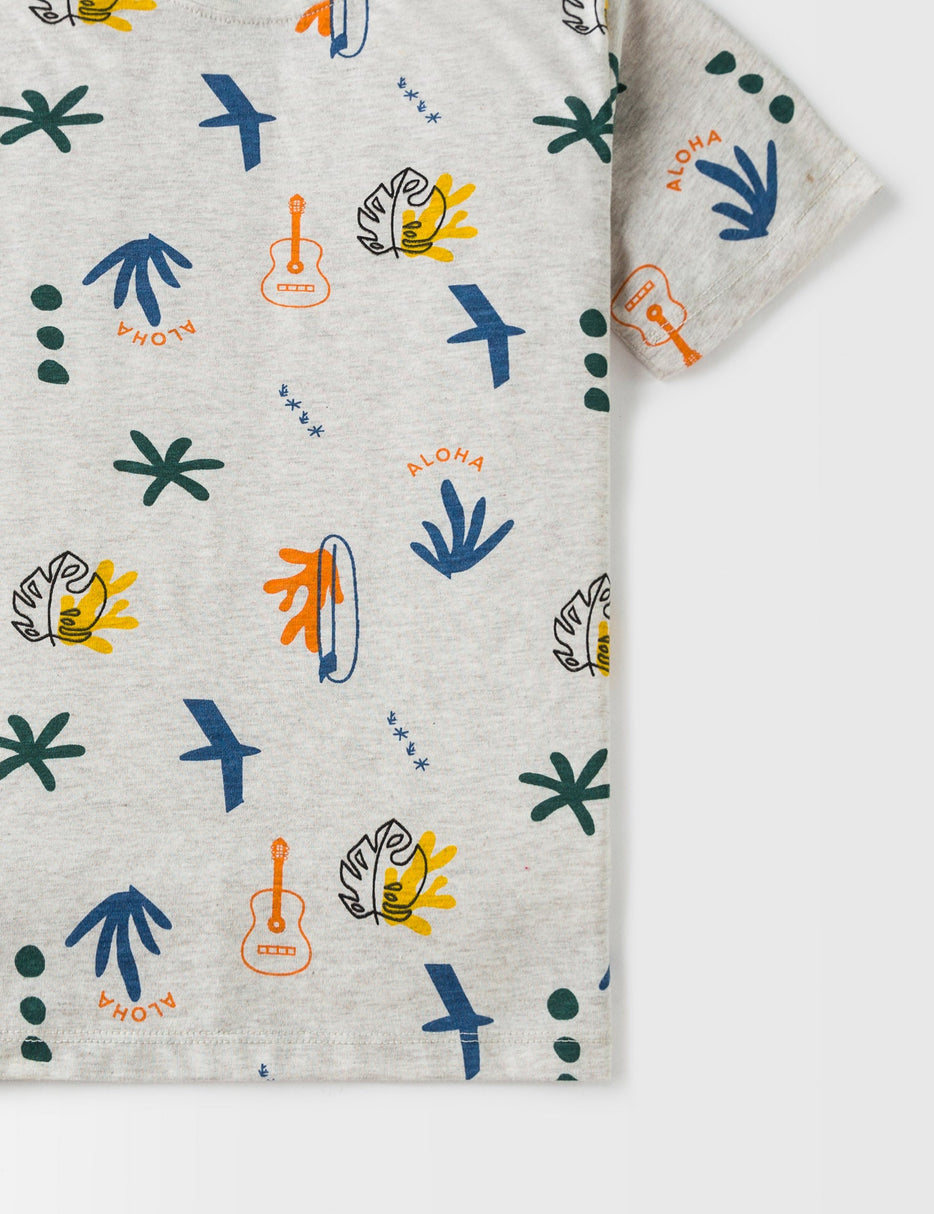 Hawaiian Graphic Tee – BEECHTREE