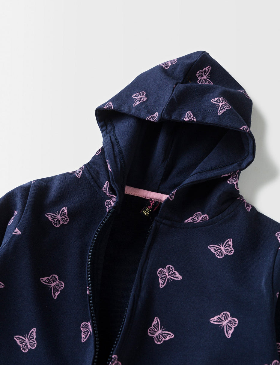Butterfly Print Hoodie – BEECHTREE