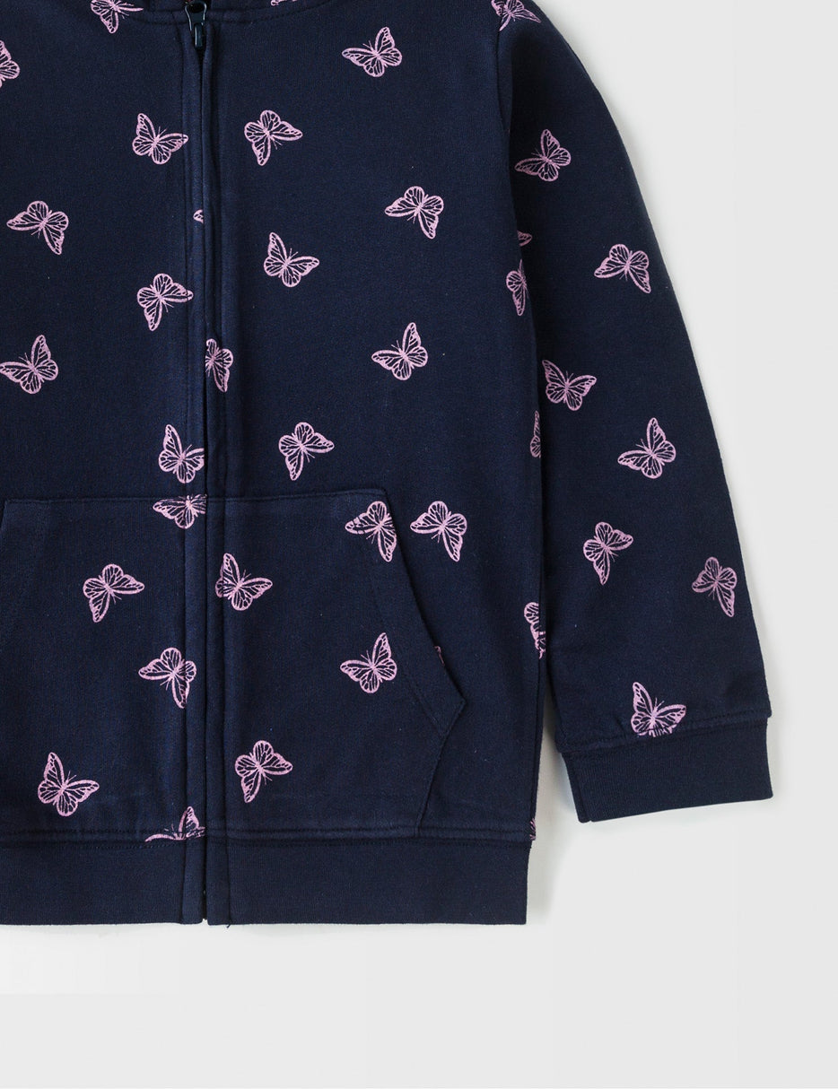 Butterfly Print Hoodie – BEECHTREE