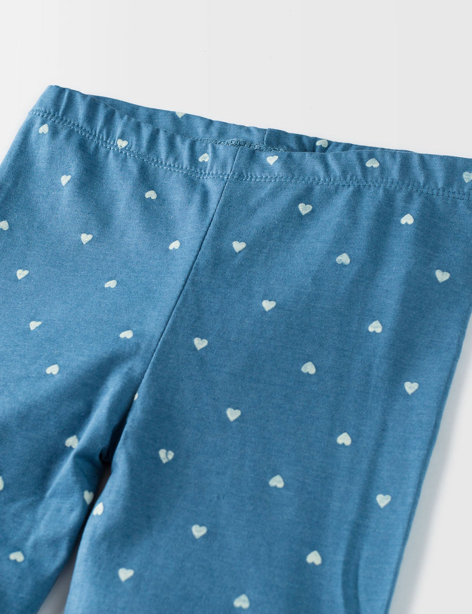 Heart Printed Tights – BEECHTREE