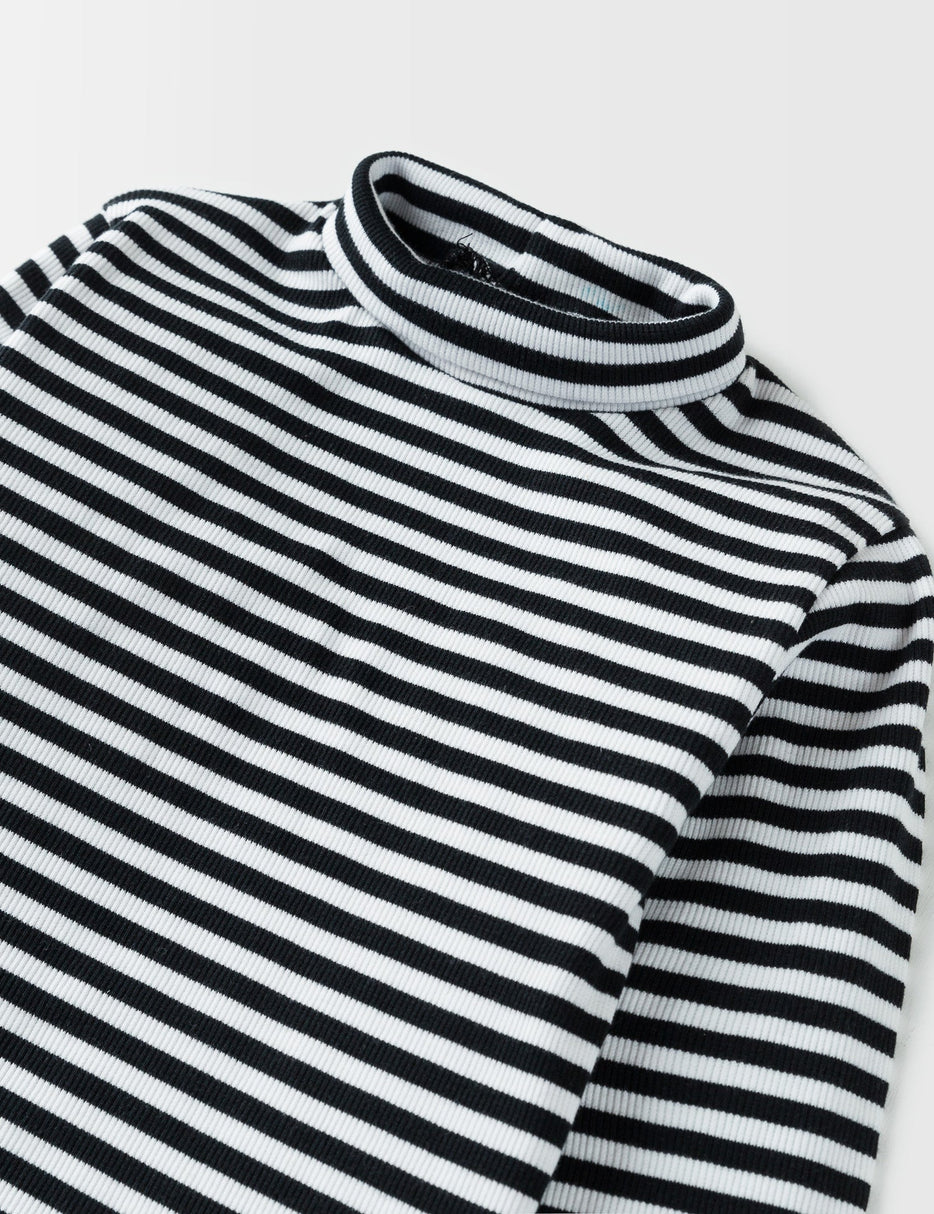 RIBBED HIGH NECK Y/D FABRIC – BEECHTREE