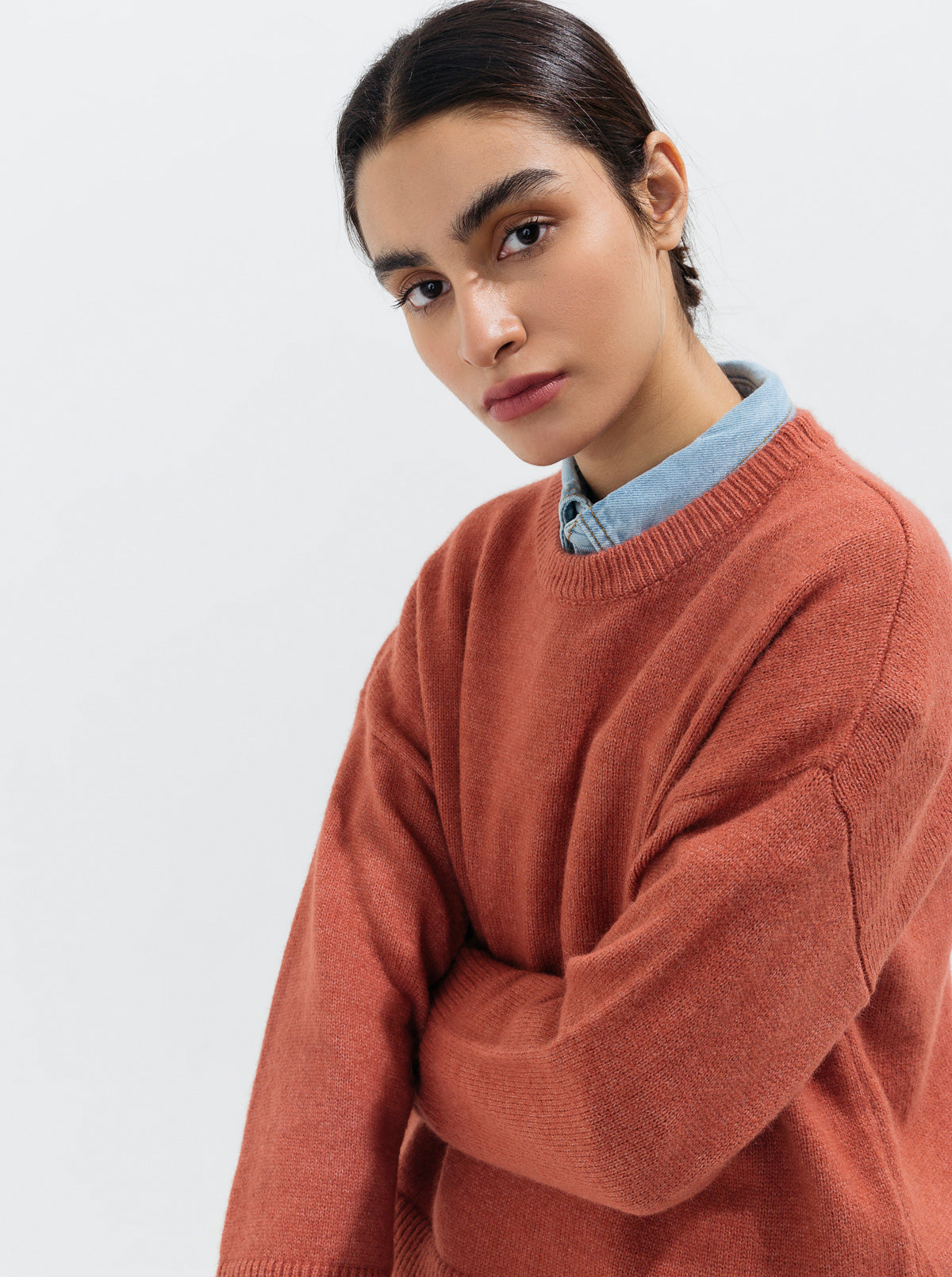 CORAL FLAT KNIT PULLOVER – BEECHTREE