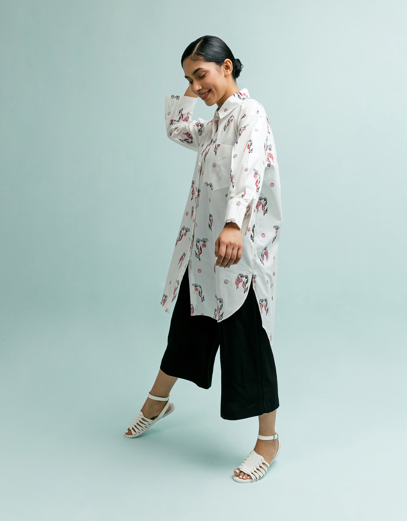 Hand Printed Tunic – BEECHTREE