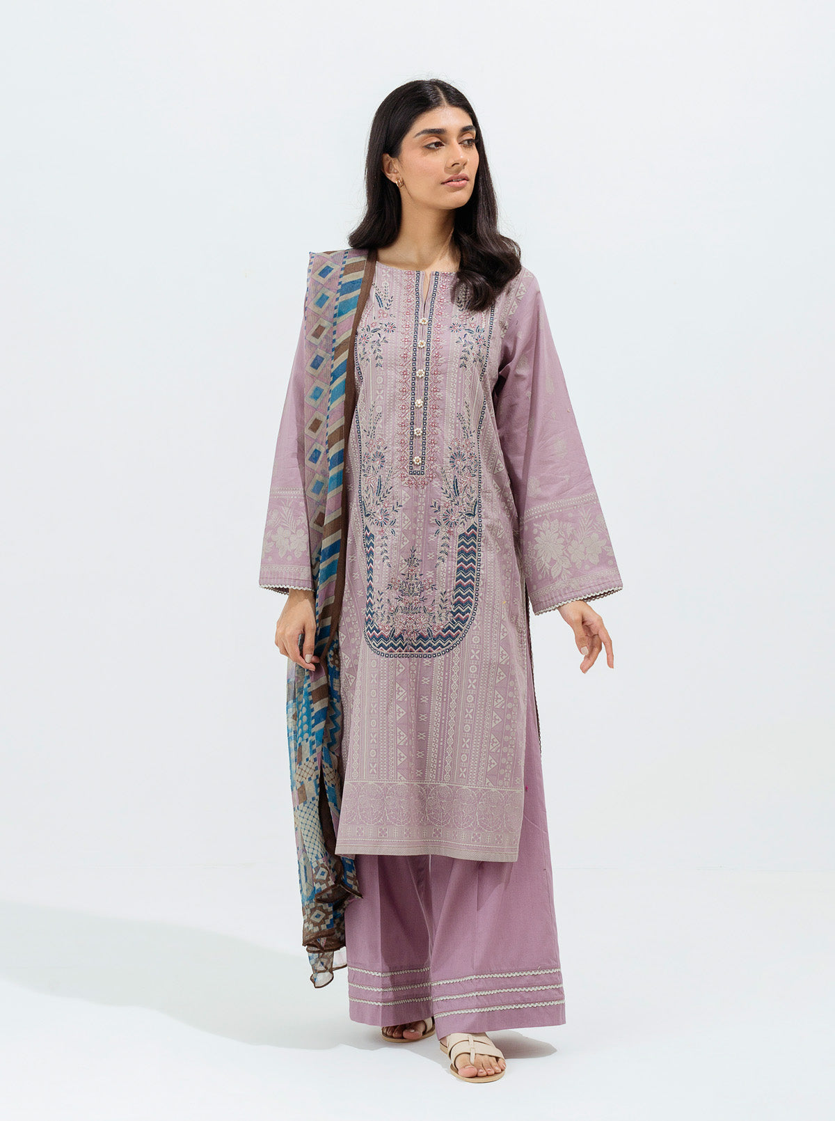 Mauve Moonlite-Embroidered-3P – BEECHTREE