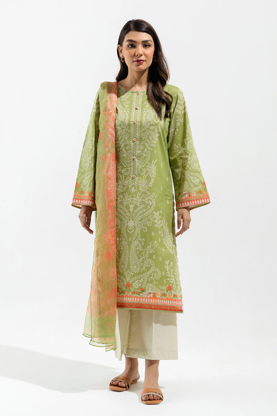 Women Jade Rouge-Printed -2P-Lawn - 2000000223938 – BEECHTREE