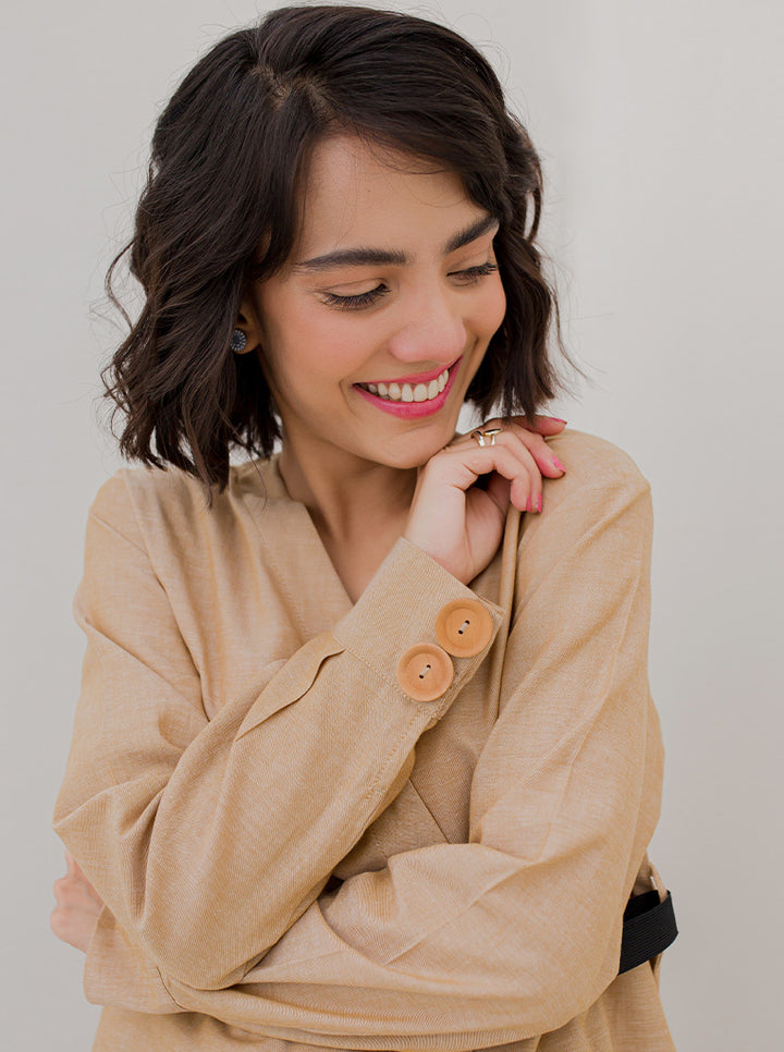 Off White button down shirt – BEECHTREE